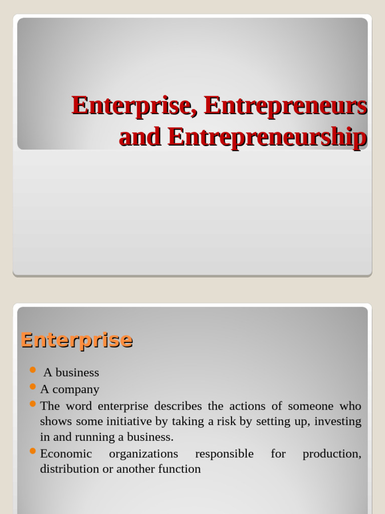 Entrepreneurship MNGMNT 1 | PDF | Entrepreneurship | Business