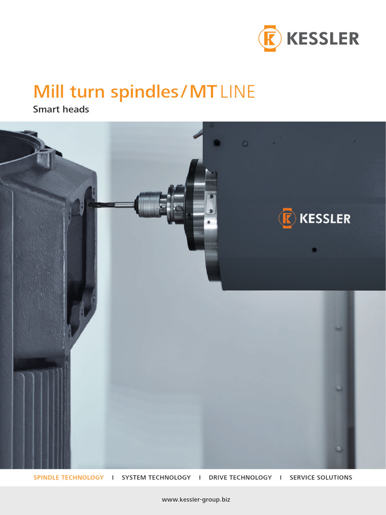 Kessler Spindle Mt-Line en | PDF | Manufactured Goods | Mechanical ...