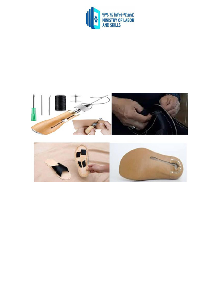Assembling Basic Leather Footwear Guide | PDF | Shoe | Polyurethane