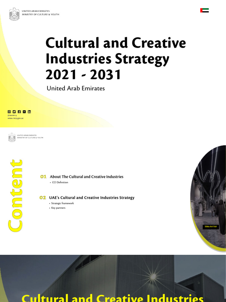 UAE Cultural and Creative Industries 2021-2031 | PDF | United Arab ...