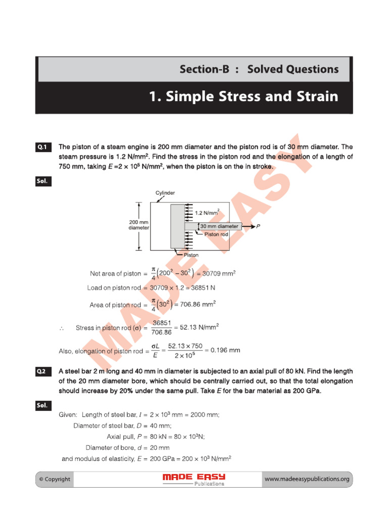SOM - SOLVED - ESE MAINS Notes | PDF