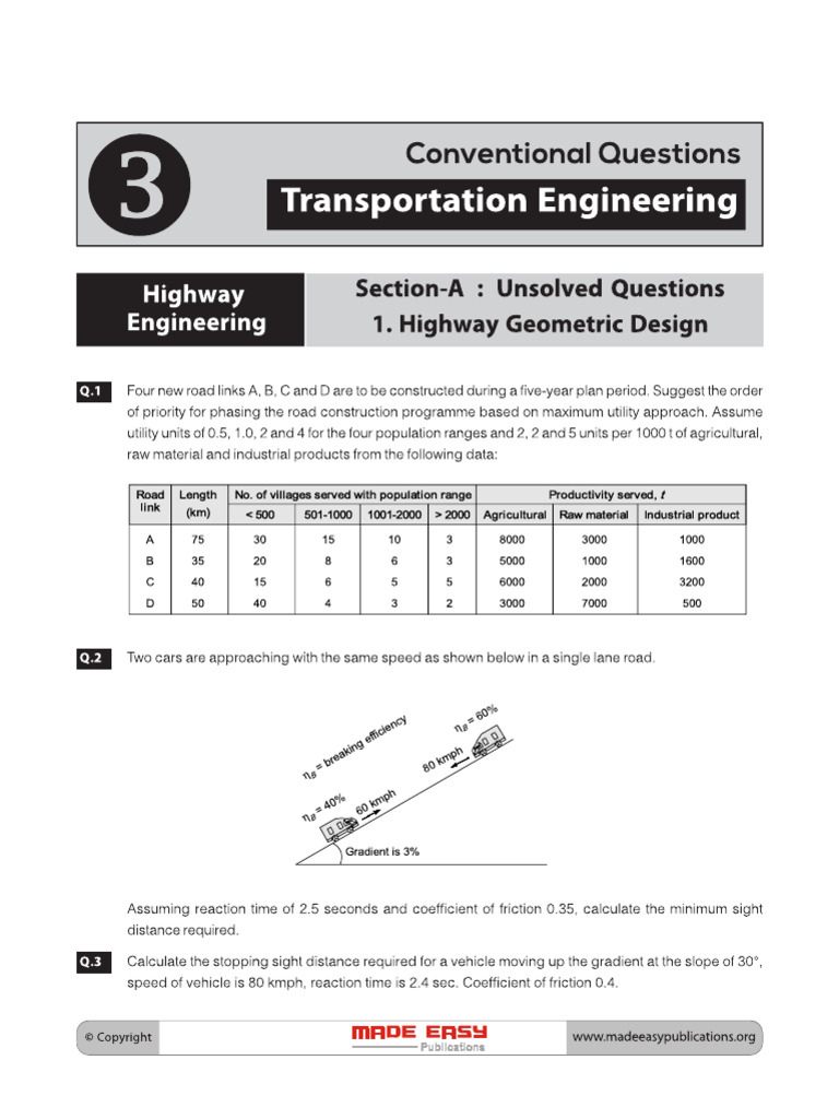 ESE MAINS WB - Highway Notes | PDF