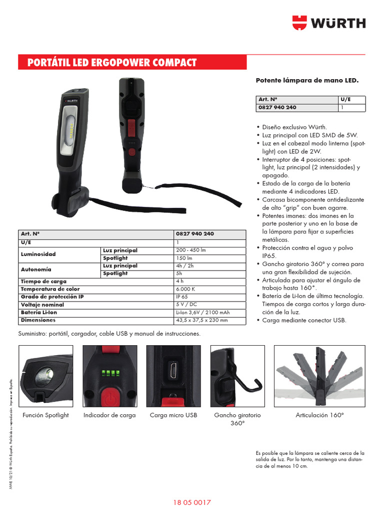 Lamapara | PDF | Diodo emisor de luz | Equipo eléctrico