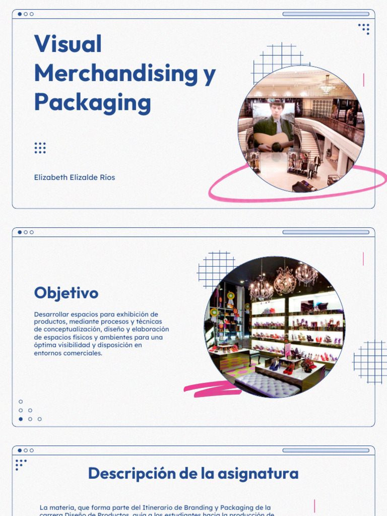 Visual Merchandising y Diseño de Escaparates | PDF | Diseño ...