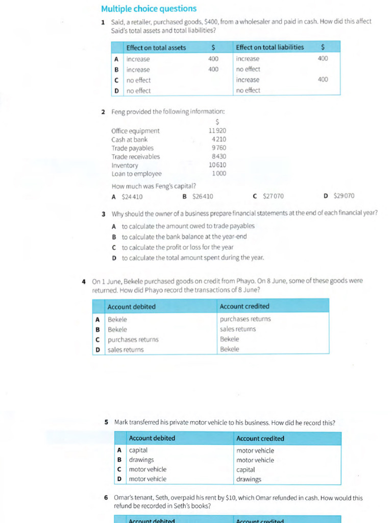 Pre Accounting | PDF