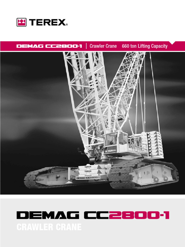 Crawler 3 | PDF | Crane (Machine) | Manufactured Goods