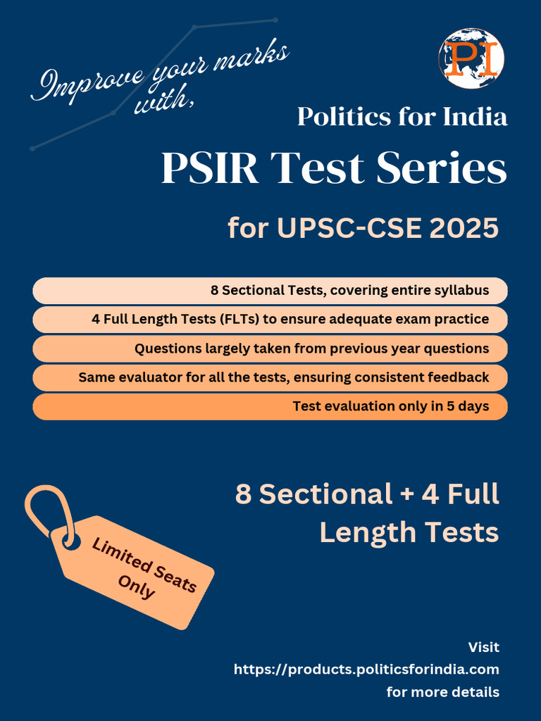 PSIR Test Series Batch C | PDF | Liberal Arts Education | Political Science