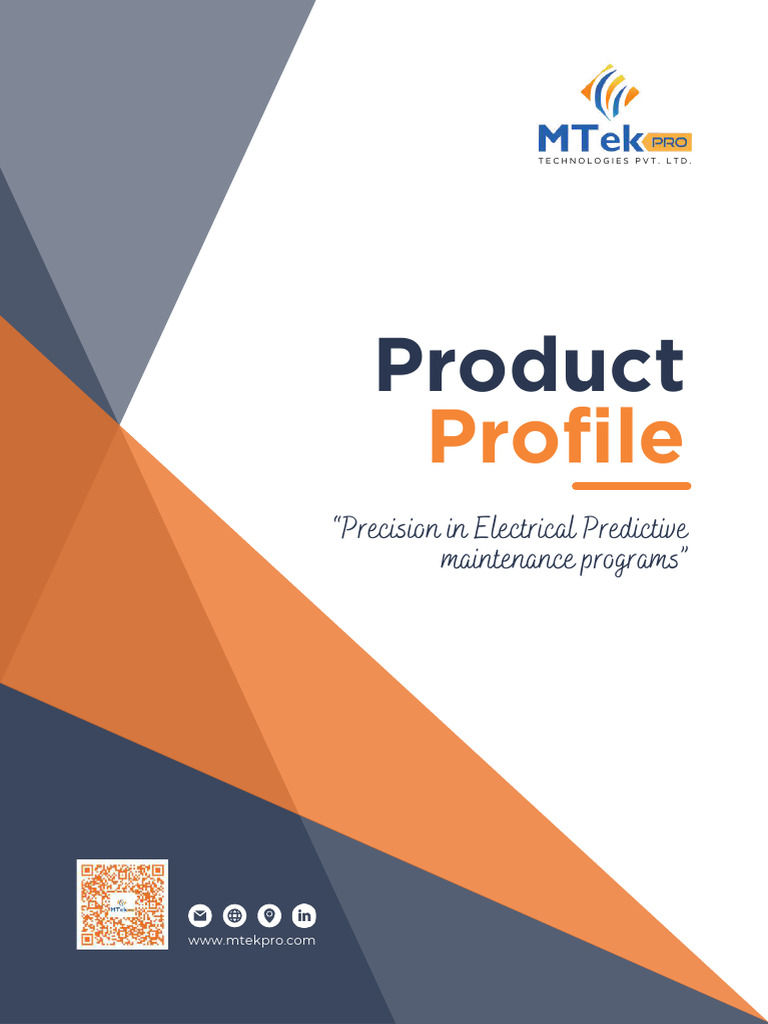MTekpro Product Profile | PDF | Electricity | Electrical Engineering