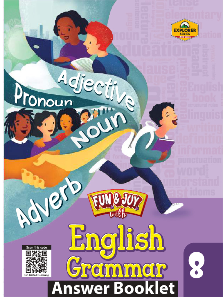Answer Key - Fun & Joy With Eng Grammar 8 | PDF | Adverb | Adjective