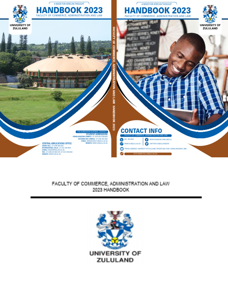 FCAL Student Handbook 2023 | PDF | Bachelor's Degree | Master's Degree