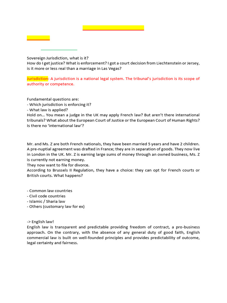 Advanced Business Law Overview | PDF | Arbitration | Mediation