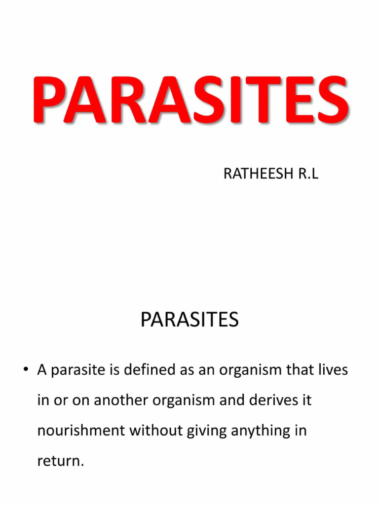 Parasite Life Life Cycles | PDF