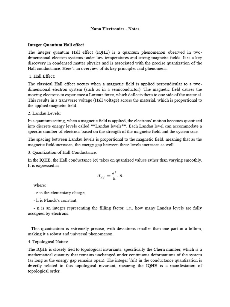 Nano Electronics Overview and Applications | PDF | Photolithography ...