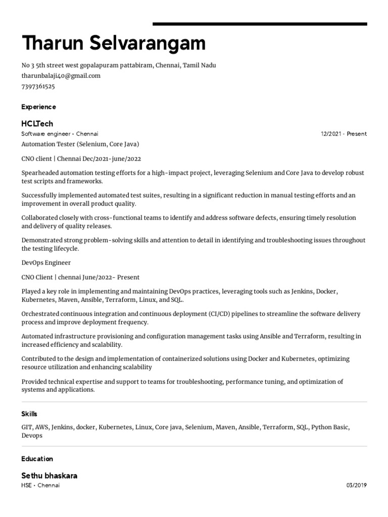 My Resume | PDF