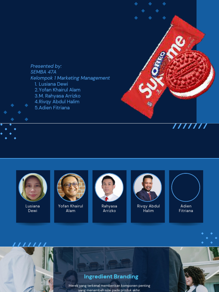 Mini Case Kel 1 - Co-Branding Oreo X Supreme | PDF | Bisnis | Ilmu Sosial