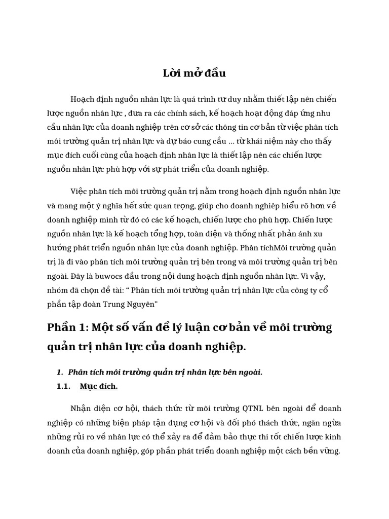 (123doc) - Phan-Tich-Moi-Truong-Quan-Tri-Nhan-Luc-Cua-Cong-Ty-Co-Phan-Tap-Doan-Trung-Nguyen | PDF