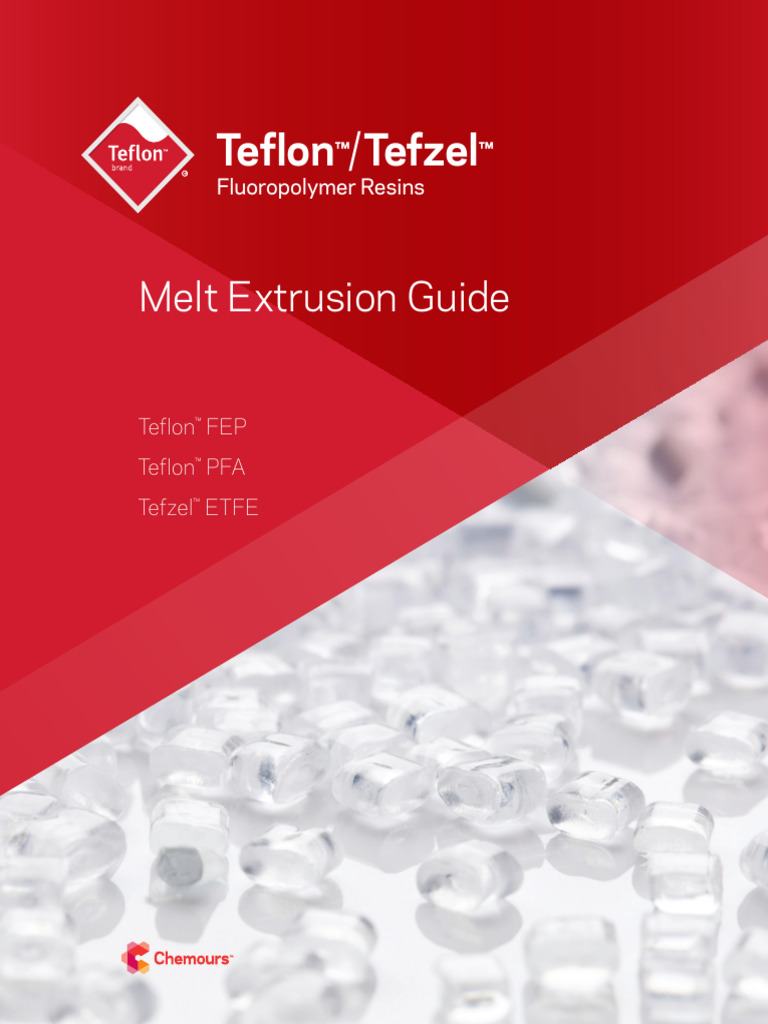 C11565 Teflon Melt Extrusion Guide | PDF | Extrusion | Thermocouple