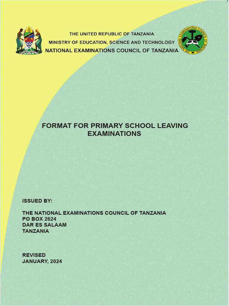 Format Psle 2024 English | PDF | Science | Cognition