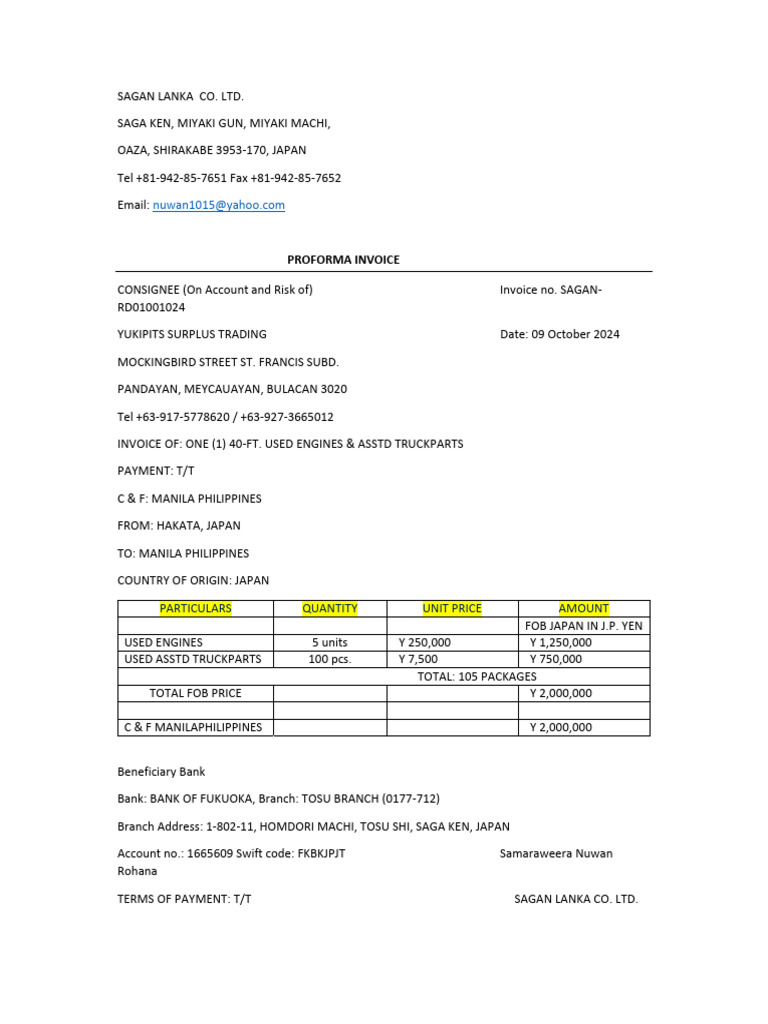Sagan Lanka Co | PDF