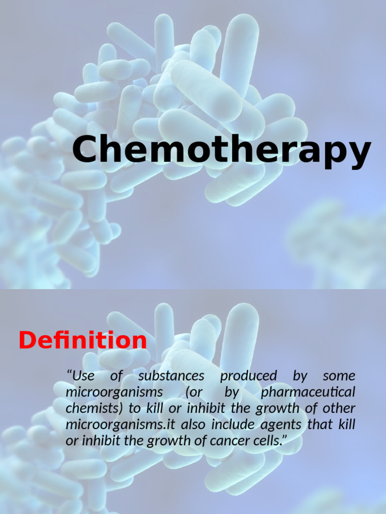 Introduction To Chemotherapy | PDF | Enzyme Inhibitor | Dna