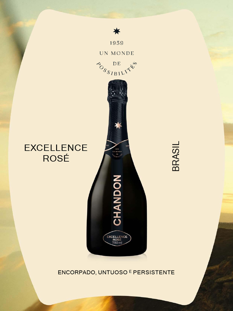 Ficha Técnica - Chandon Excellence Rosé | PDF | Vinhos | Bebidas fermentadas