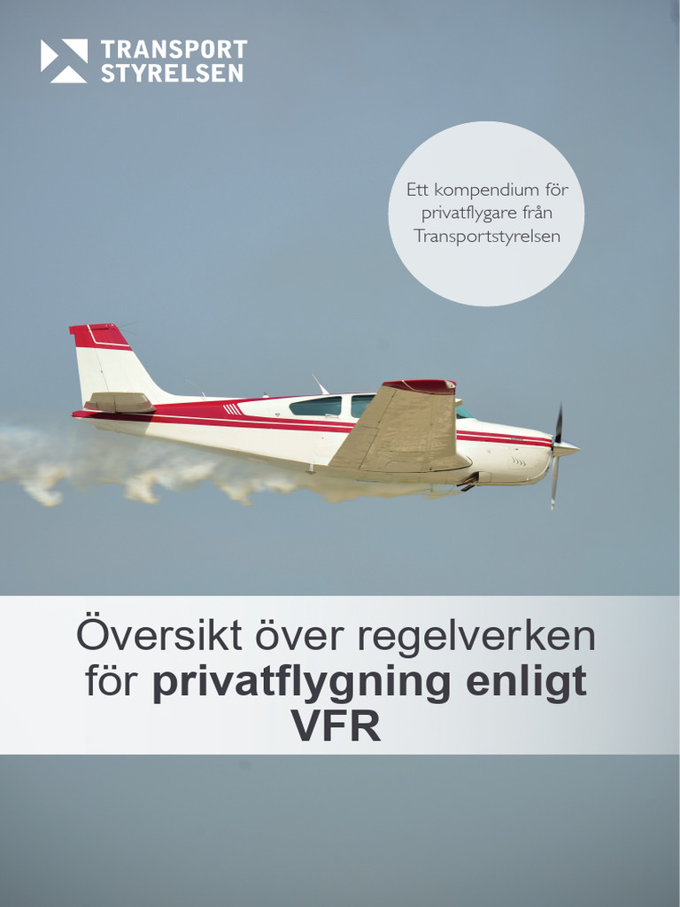 VFR Handbok For Privatflygare 2024 | PDF