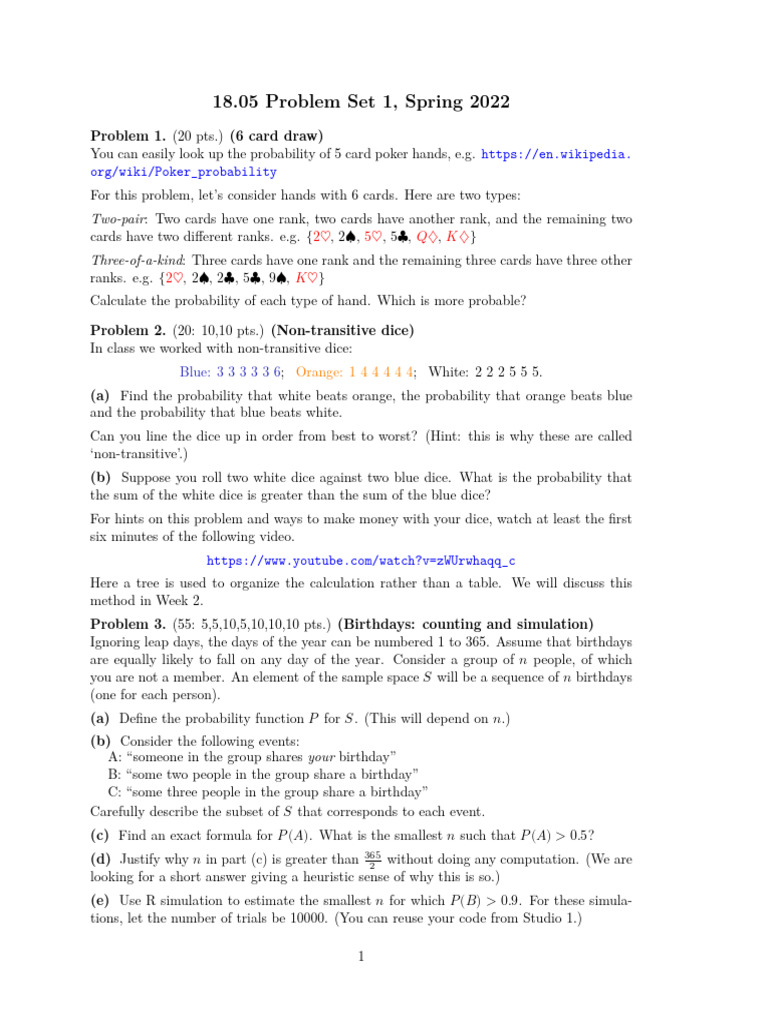 Assignment W10 Stat | PDF | Function (Mathematics) | Probability