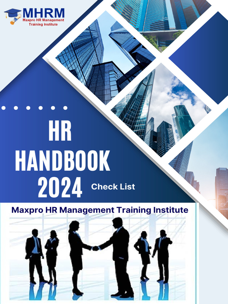 HR HandBook Check List 2024 - HR Essential Guide | PDF | Employee ...