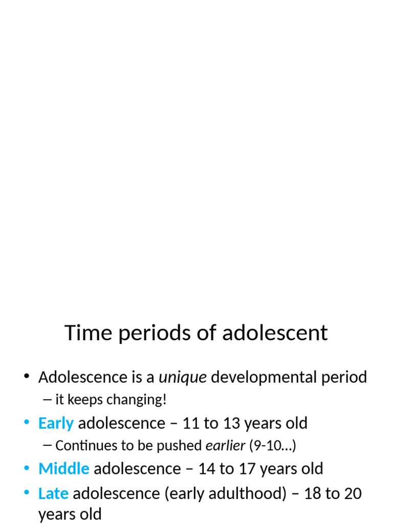 Adolescence Psychology | PDF | Adolescence | Identity (Social Science)