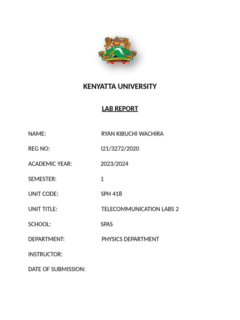 Pam Lab Report | PDF