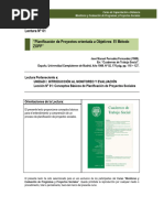 Método ZOPP en Planificación de Proyectos | PDF | Planificación ...