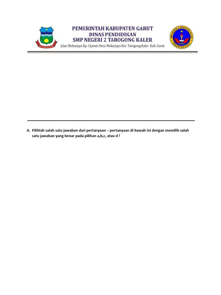 Pts PPKN Kelas 7 2020-2021 | PDF | Perjalanan