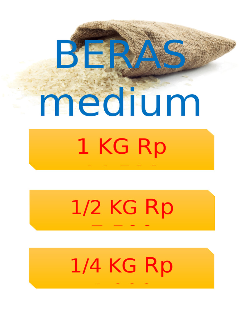 Harga Beras | PDF