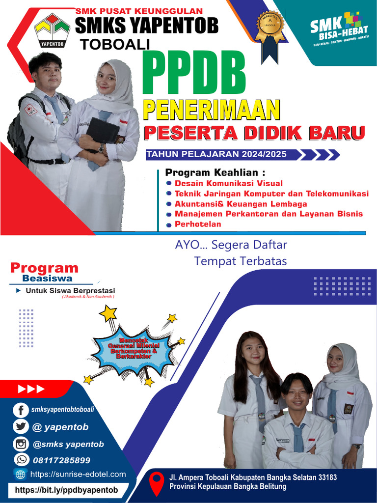 Desain Brosur PPDB 2024 Final | PDF