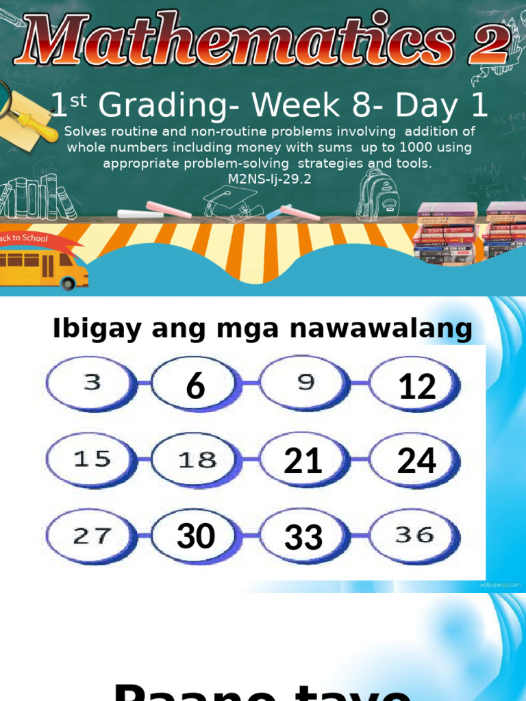 Math Q1 W8 Day 1 | PDF