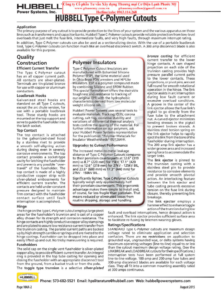 Polymer FCO Chance Hubbell | PDF