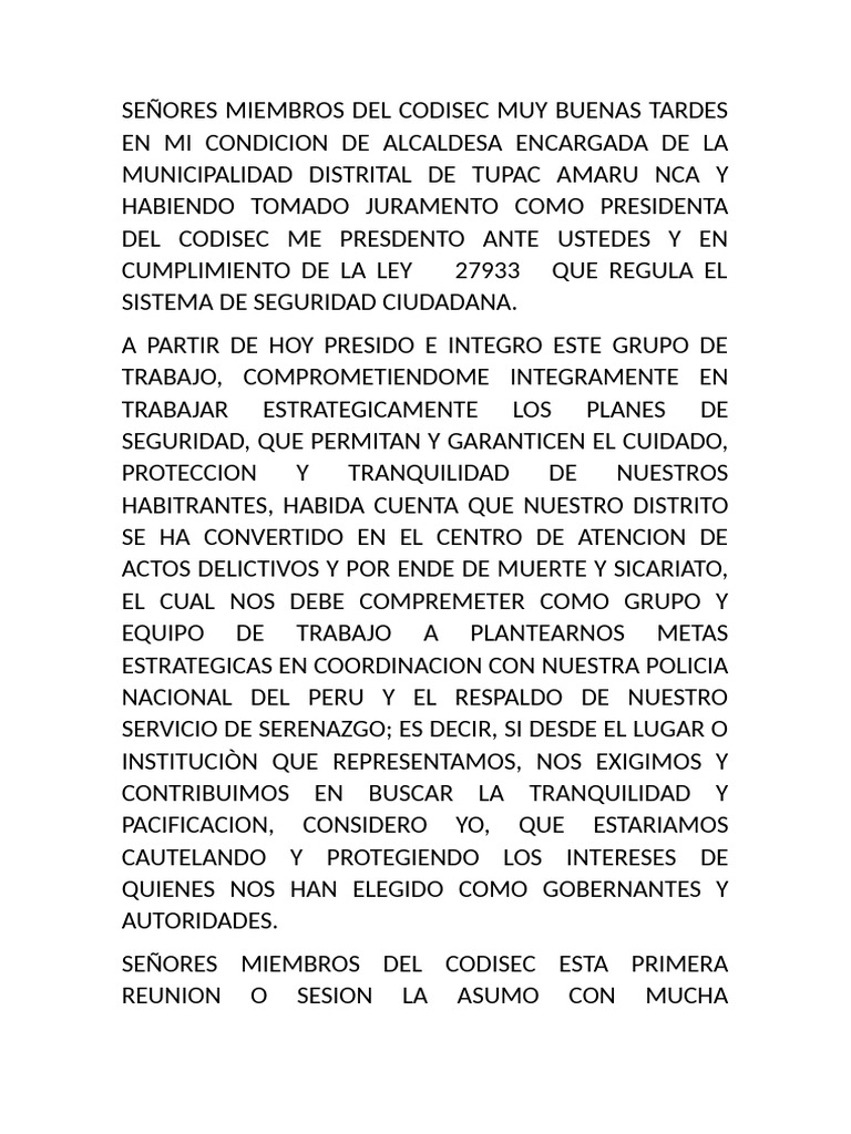 Palabras Codisec | PDF | Derecho | Hogar, jardinería y bricolaje