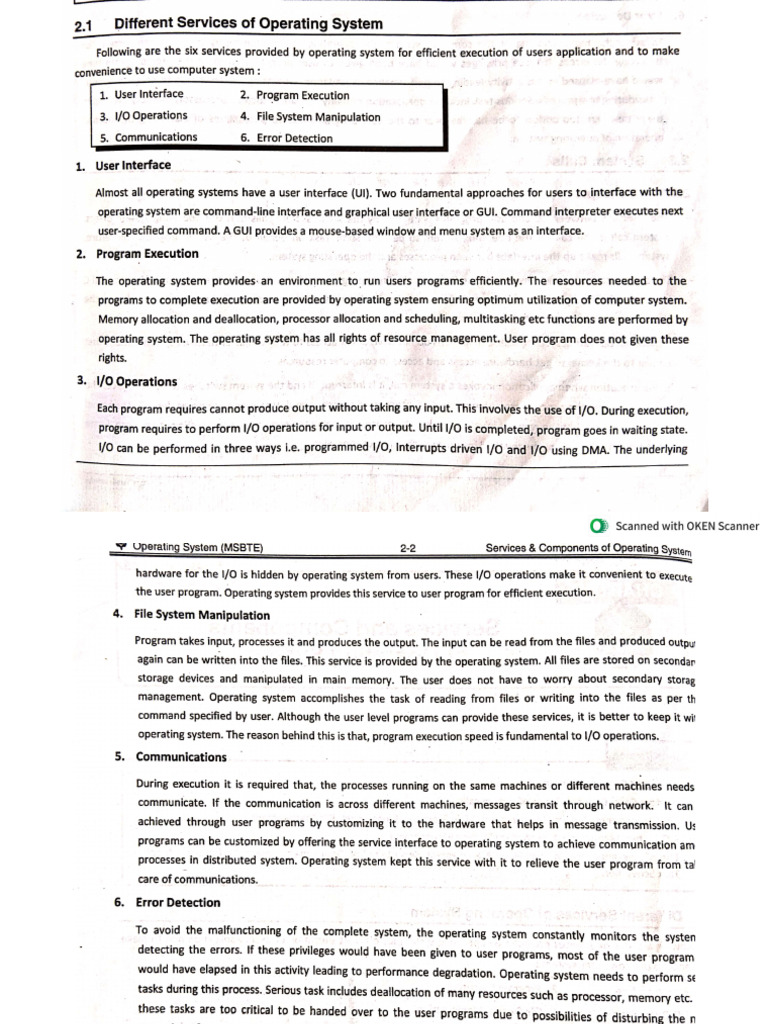 Osy Assignment 2 Answers | PDF
