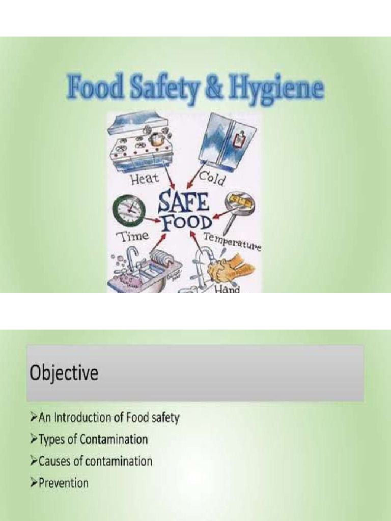 Food Safety & Hygiene | PDF