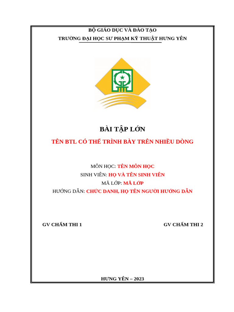 Mau Bao Cao BTL CNPM | PDF