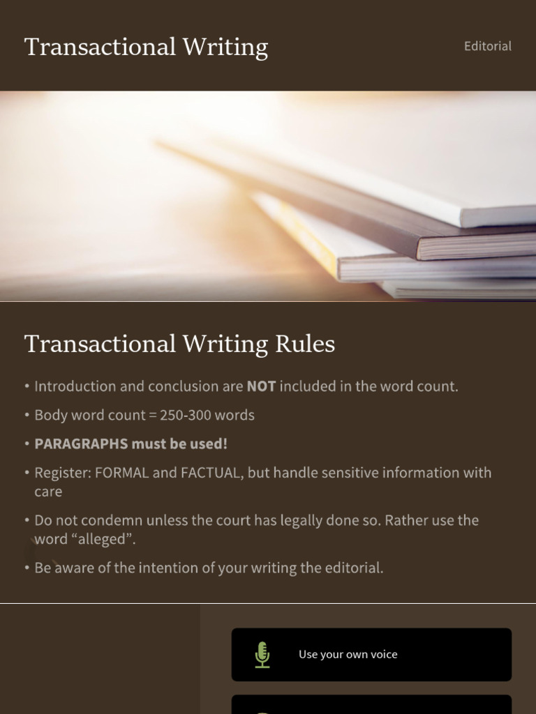 Editorial Writing Essentials | PDF
