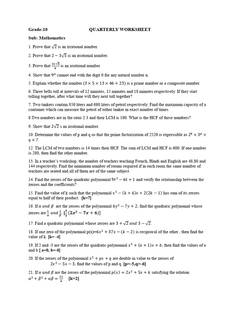 Infinitely Many Solutions in Equations | PDF | Polynomial | Quadratic Equation
