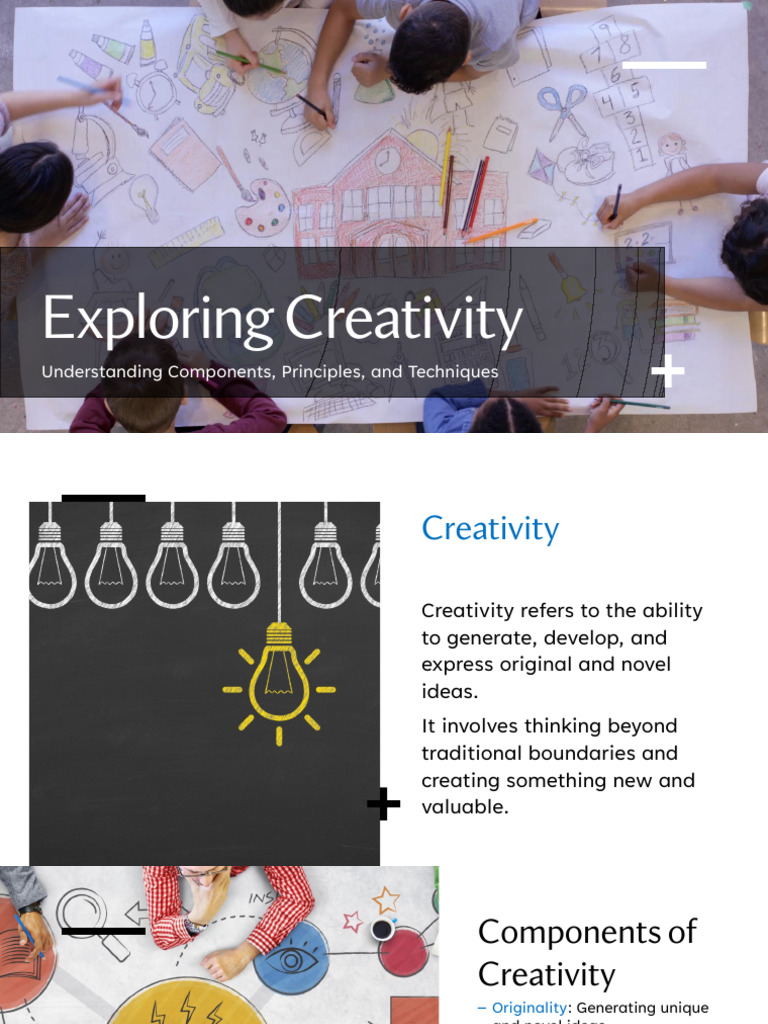 Understanding Creativity: Key Components & Techniques | PDF ...