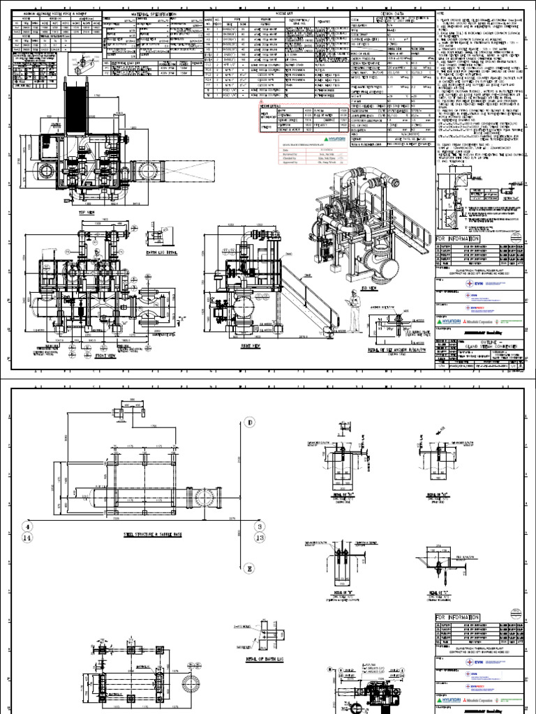 Qt1 1 STG M 010-10-00014 - 6 - Outline Gland Steam Condenser | PDF
