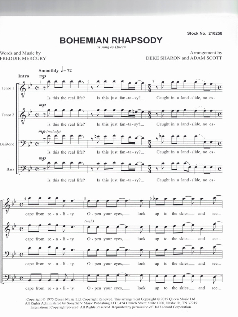 Bohemian Rhapsody | PDF