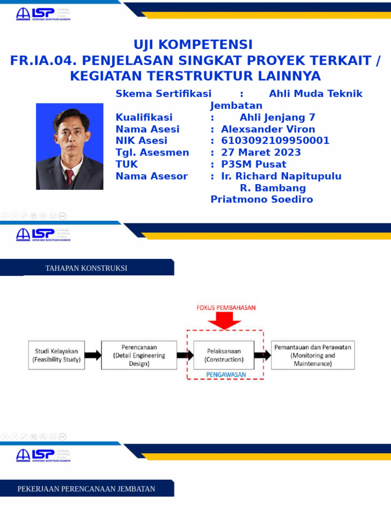 Uji Kompetensi Ahli Jembatan Astekindo | PDF
