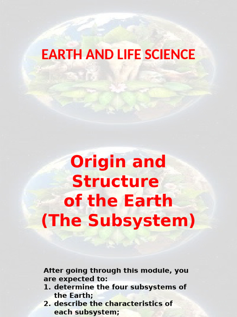 2 Earth and Life Science | PDF | Earth | Earth Sciences