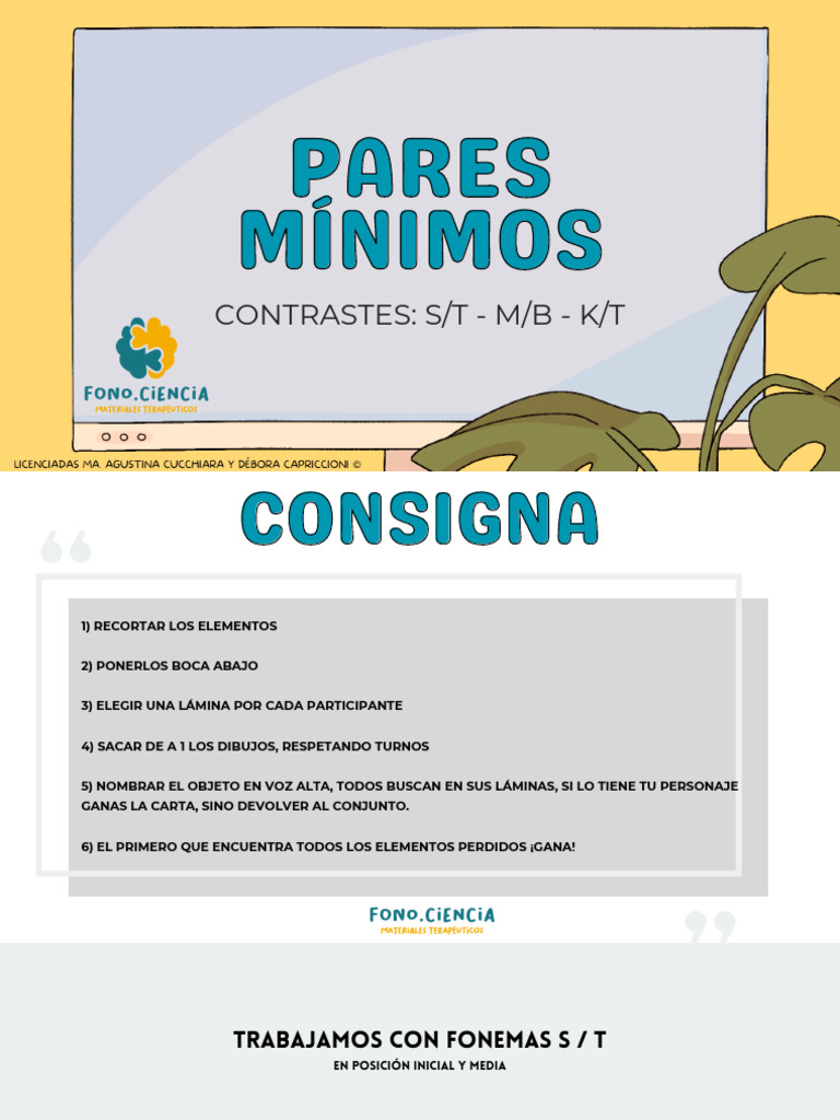 Pares Mínimos - Contrastes ST - MB - KT | PDF