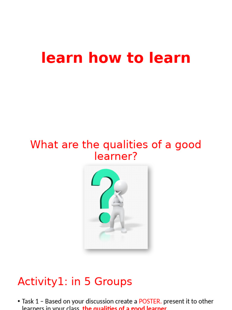 Learn how to learn | PDF