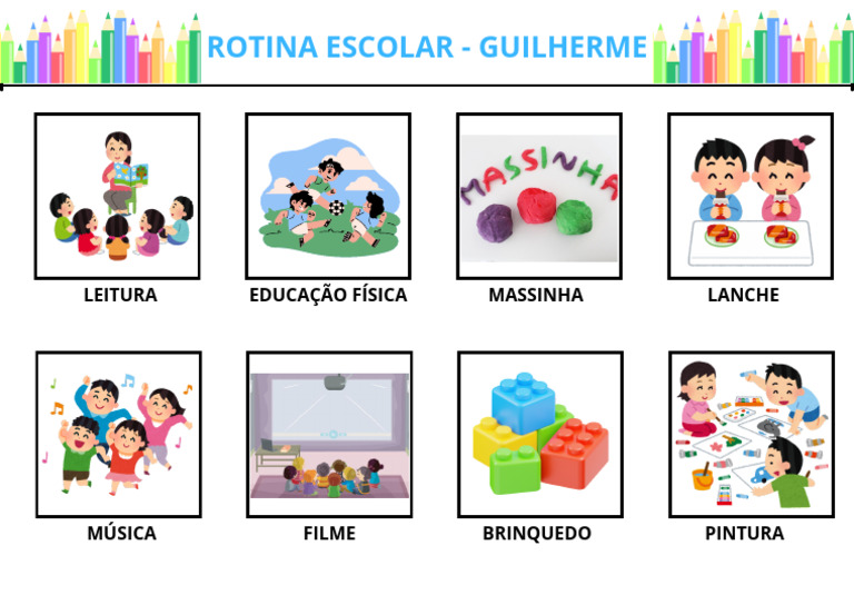 Rotina Escola | PDF